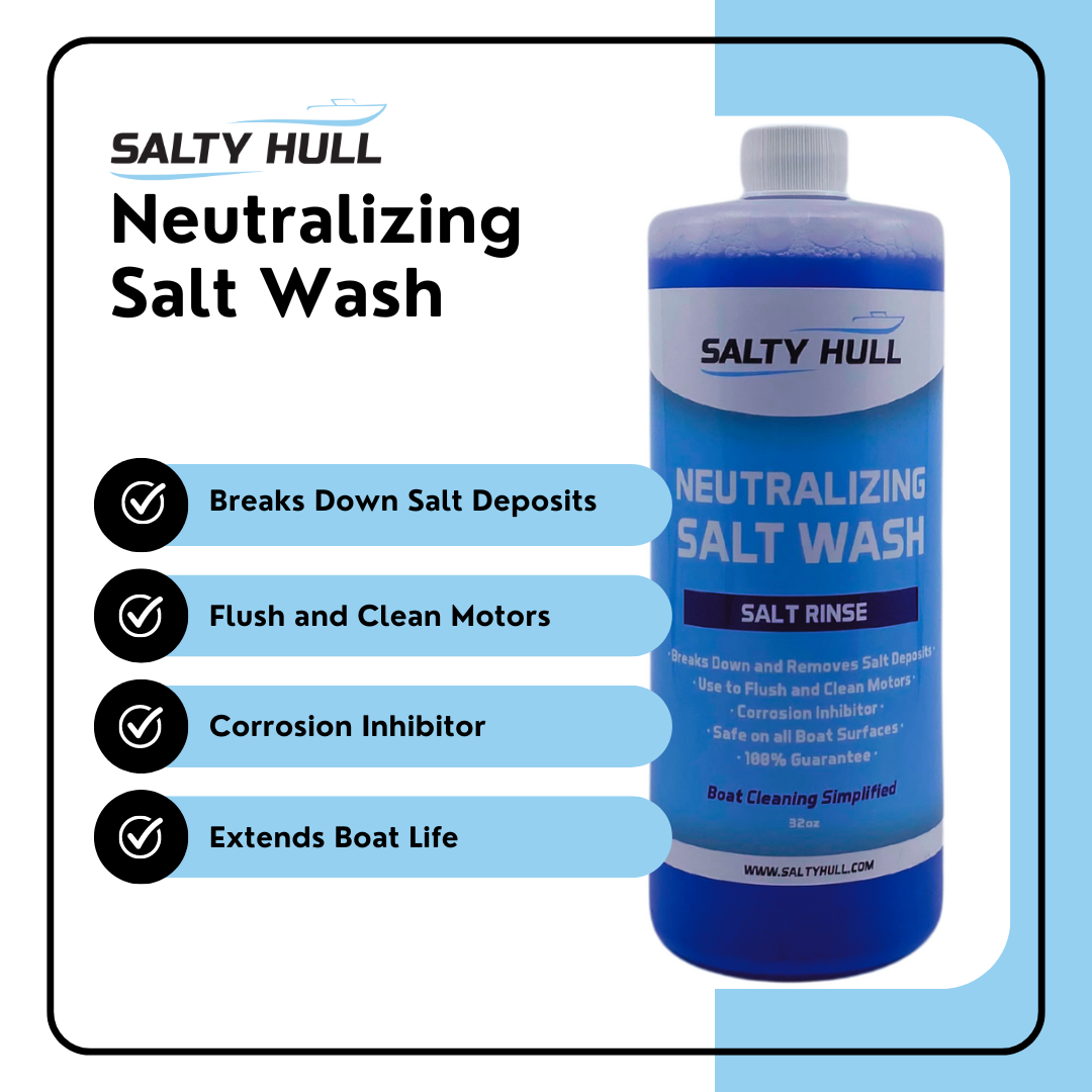 Salt Rinse- Neutralizing Salt Wash- Engine Flush – Salty Hull